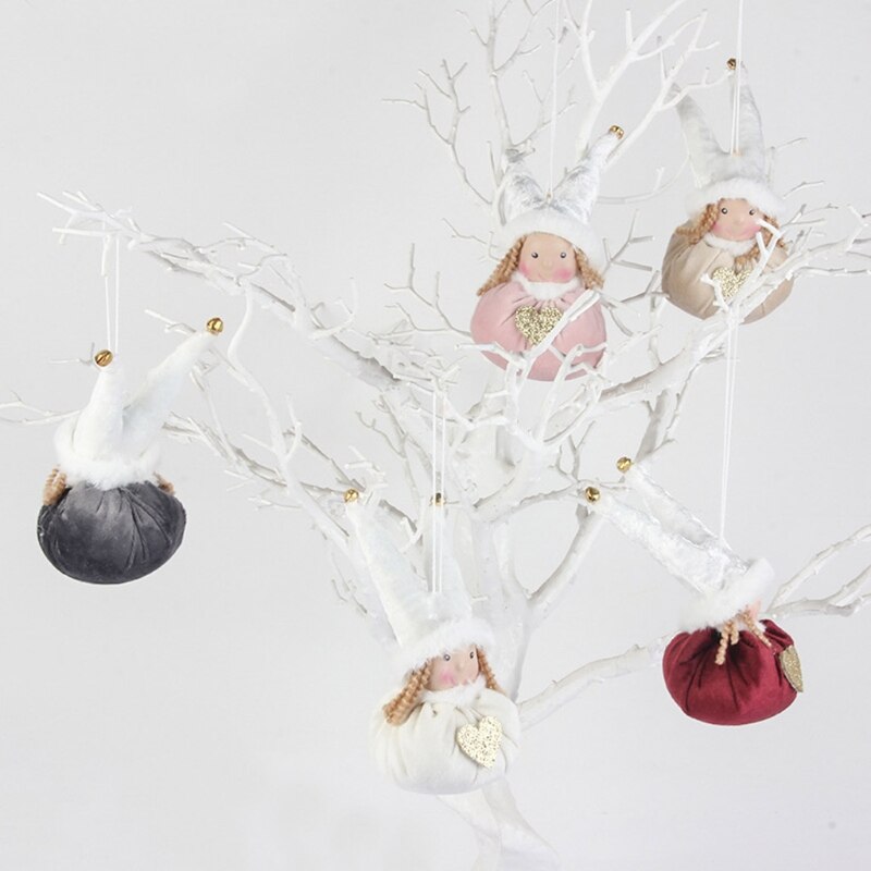 5Pcs Kerst Decoratie Hart Engel Pop Hanger Boom De... – Vicedeal