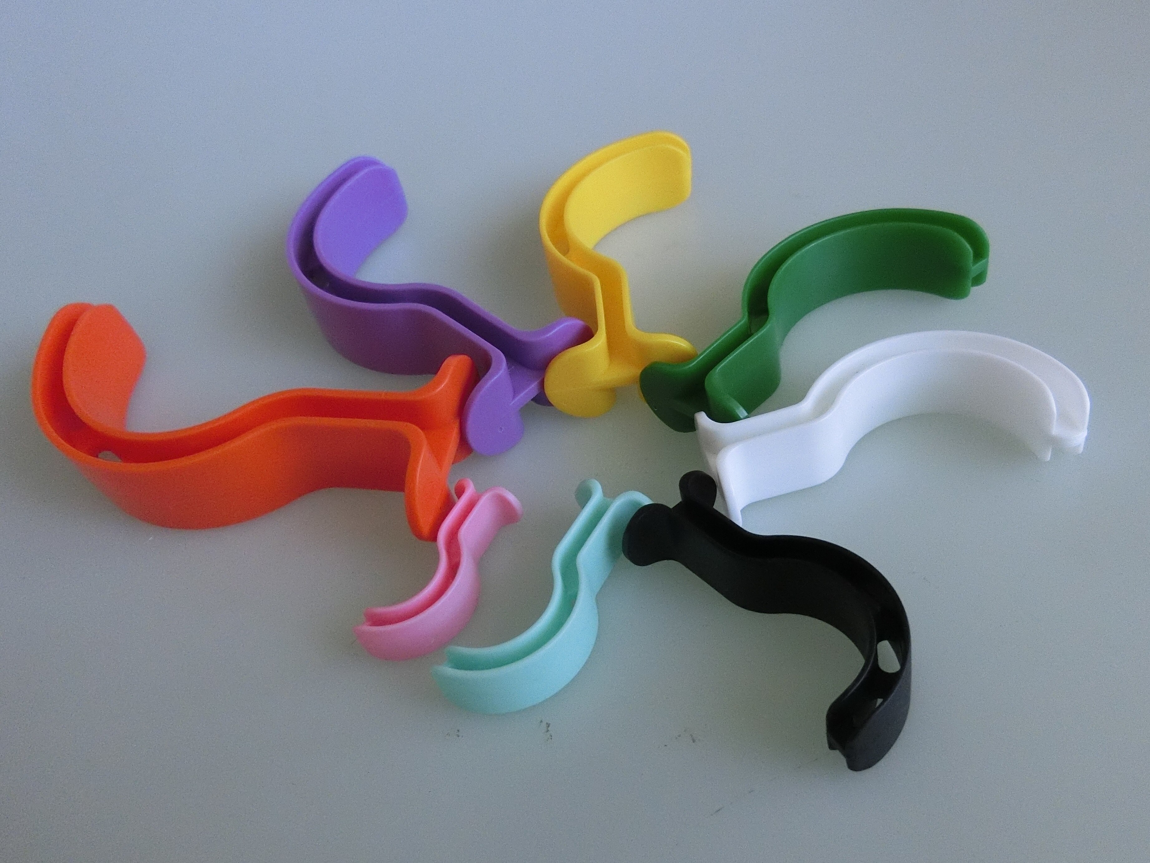 8Pcs/Set Disposable Non-toxic PE Color-code Oropha... – Grandado