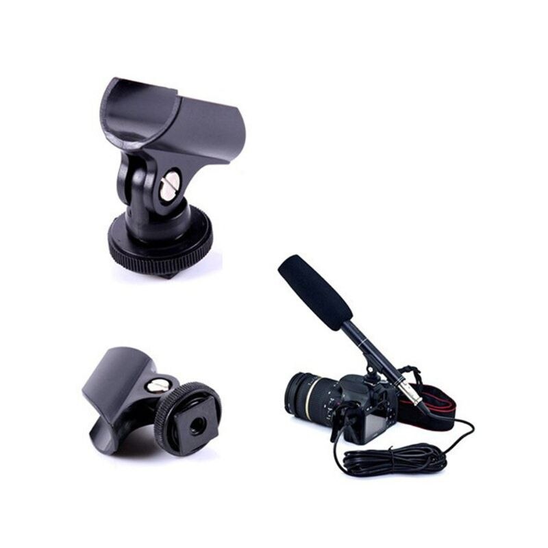 1 PC Microphone Clip Stand 19mm Plastic Mic Microp... – Grandado