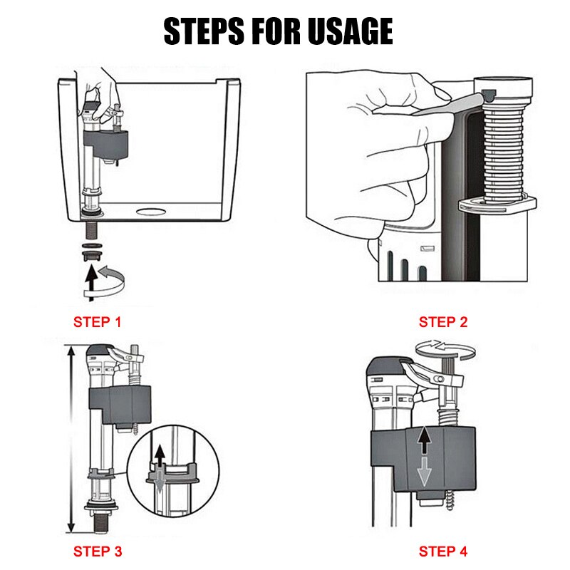 Adjustable Toilet Inlet Valve Flush Valves Toilet ... – Vicedeal Adjustable Toilet Inlet Valve Flush Valves Toilet ... – Vicedeal