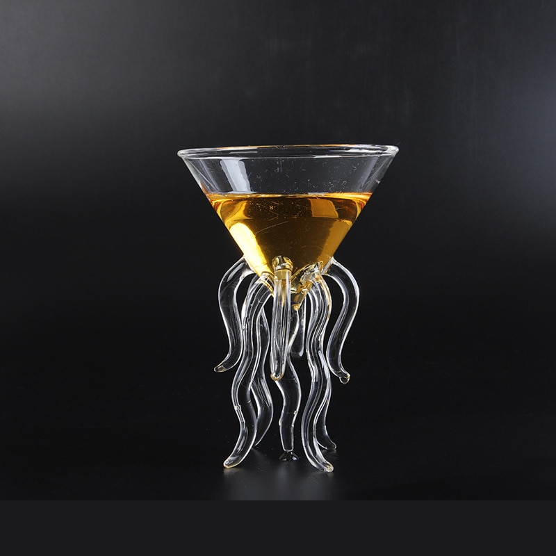 150 ml glass cocktail glass cup Jellyfish Glass Oc... – Vicedeal