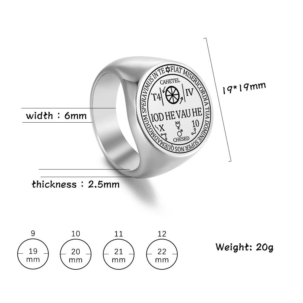 Dawapara Archangel Cahetel Fortune Seal Iod He Vau... – Grandado