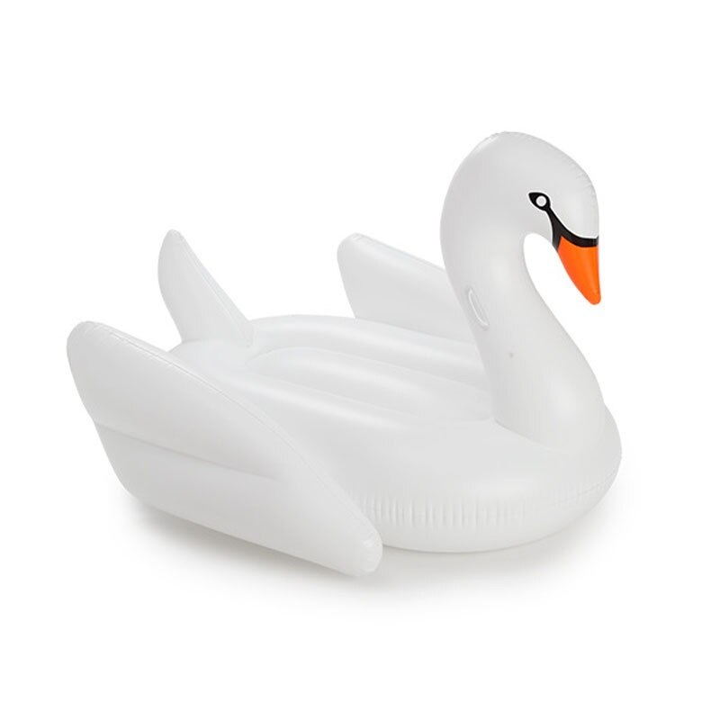 Black Swimming Ring Giant Swan Inflatable Ride-On ... – Vicedeal