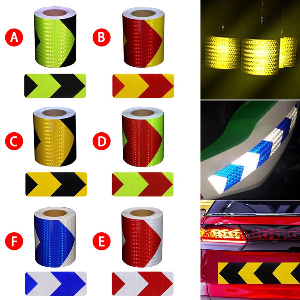 Car Safety Mark Reflective Arrow Strip Stickers Wa... – Vicedeal