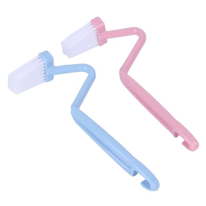 Toilet Rim Edge Brush Bow Curved Flush Passage Bru... – Grandado