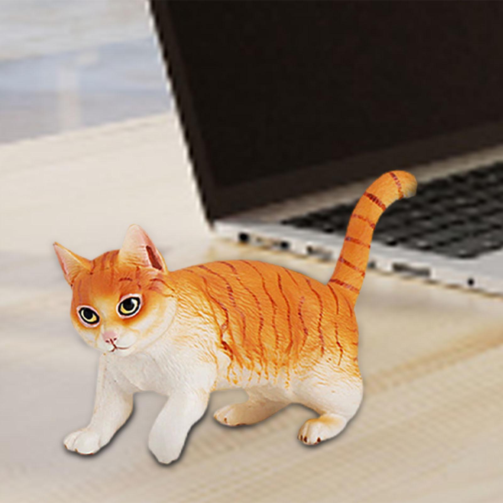 Simulatie Mini Cat Animal Model Home Decoratie Acc... – Vicedeal