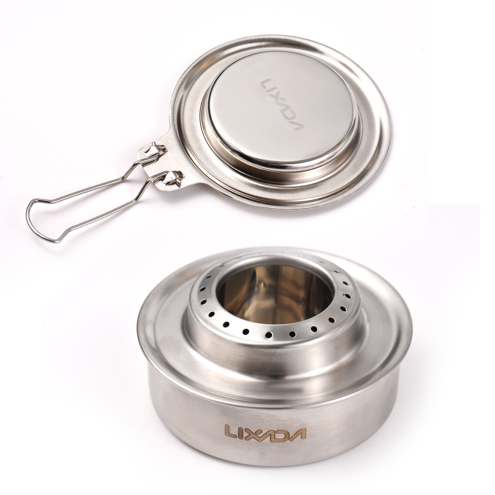 Outdoor Alcohol Stove 120ml Mini Backpacking Stove... – Grandado