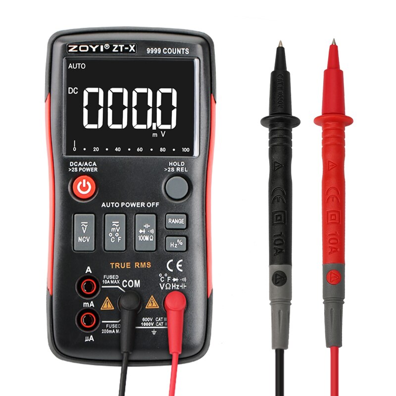 ZOYI ZT-X True-RMS AUTO Range Digital Multimeter A... – Grandado