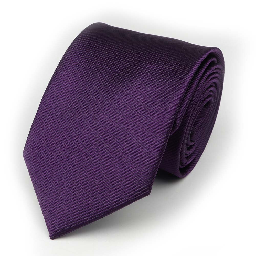 Men Solid Classic Ties Formal Striped Business 8cm... – Vicedeal