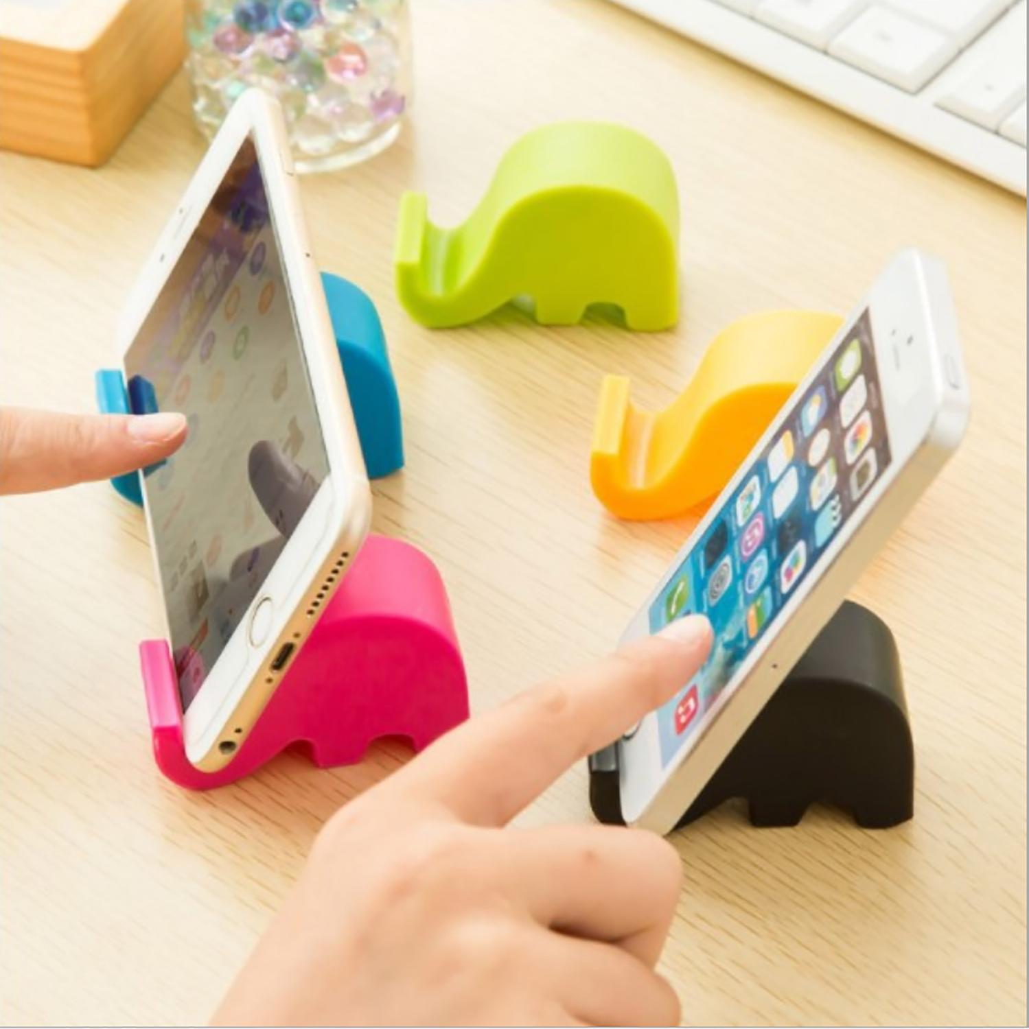 2pcs Thicker Elephant phone stand Cute desk Set ac... – Grandado