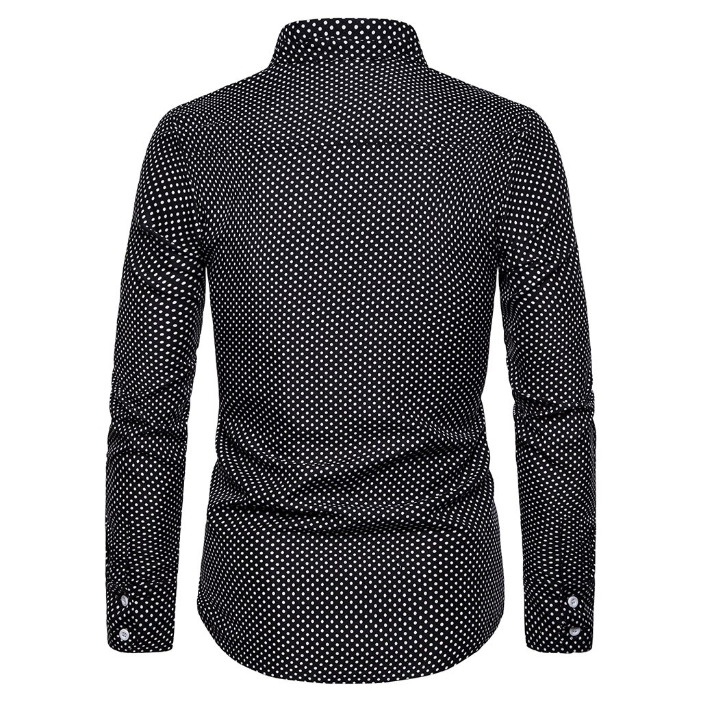 HEFLASHOR Casual Smart Mannen Shirt Top Herfst Lan... – Grandado
