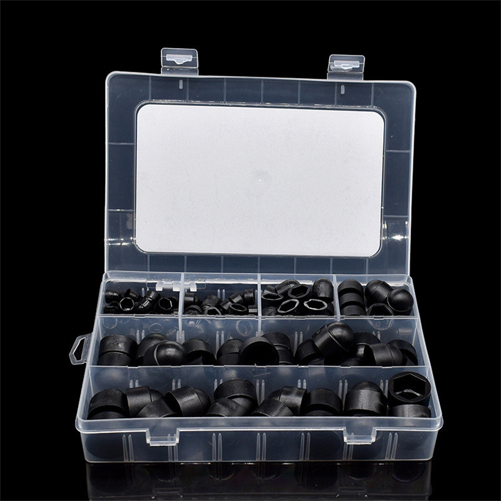 145Pcs M4-M12 Boxed Hexagon Nutrs Bolt Cover Combi... – Vicedeal