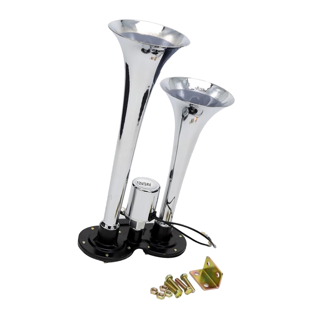 12V/24V Dual Trumpet Train Air Horn Kit for Car Tr... – Grandado