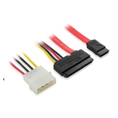 10pcs SATA Combo 15 Pin Power and 7 Pin Data Cable... – Grandado