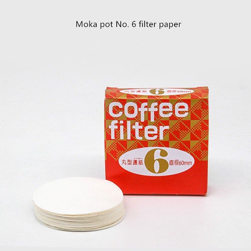 100PCS Round Coffee Filter Paper 56mm Number 6 for... – Vicedeal