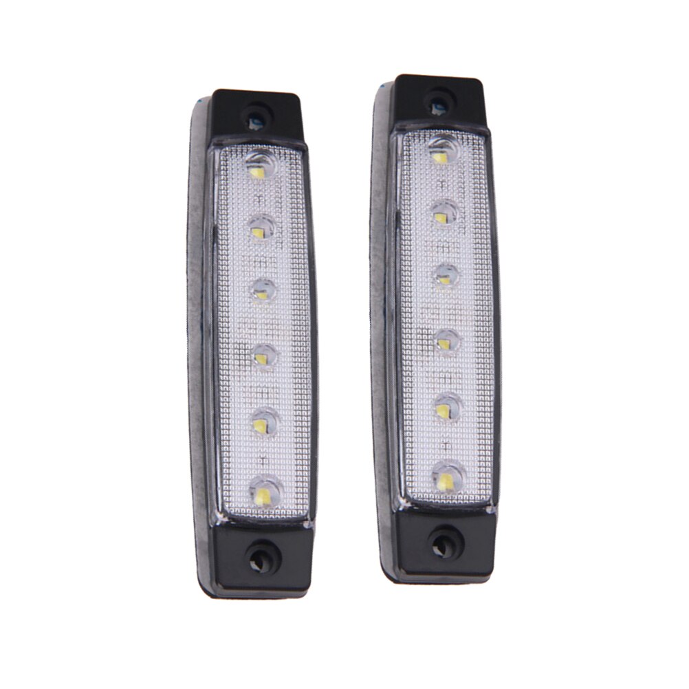 2pcs 12V 6 LED Clearence Truck Trailer Taillight S... – Grandado