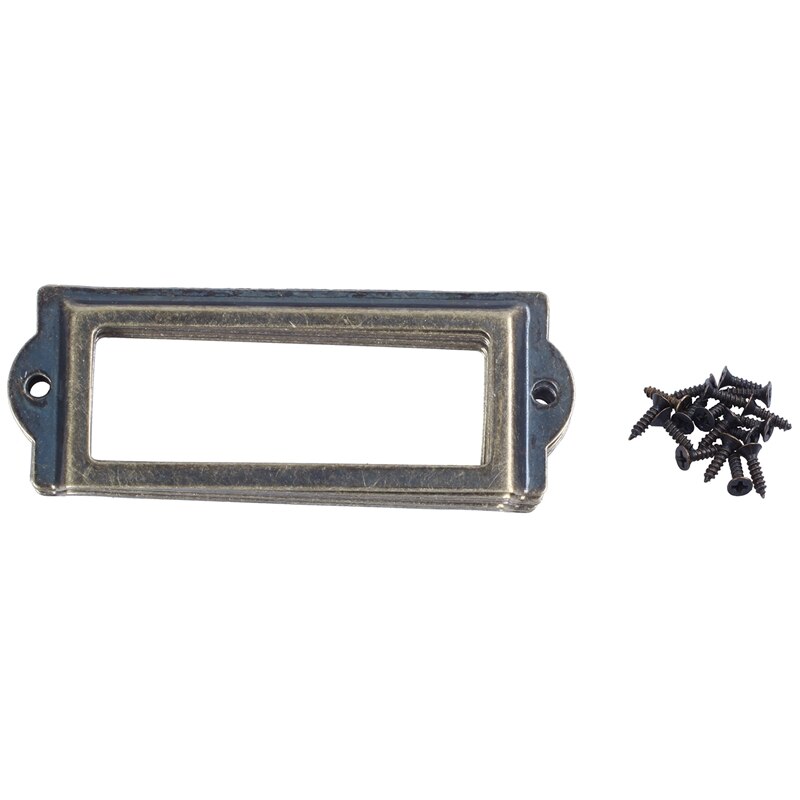 Office File Drawer Tag Label Holder 83Mm X 30Mm 8 ... – Vicedeal