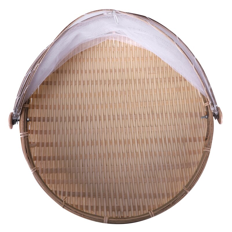Handmade Bamboo Woven Bug Proof Wicker Basket Dust... – Grandado