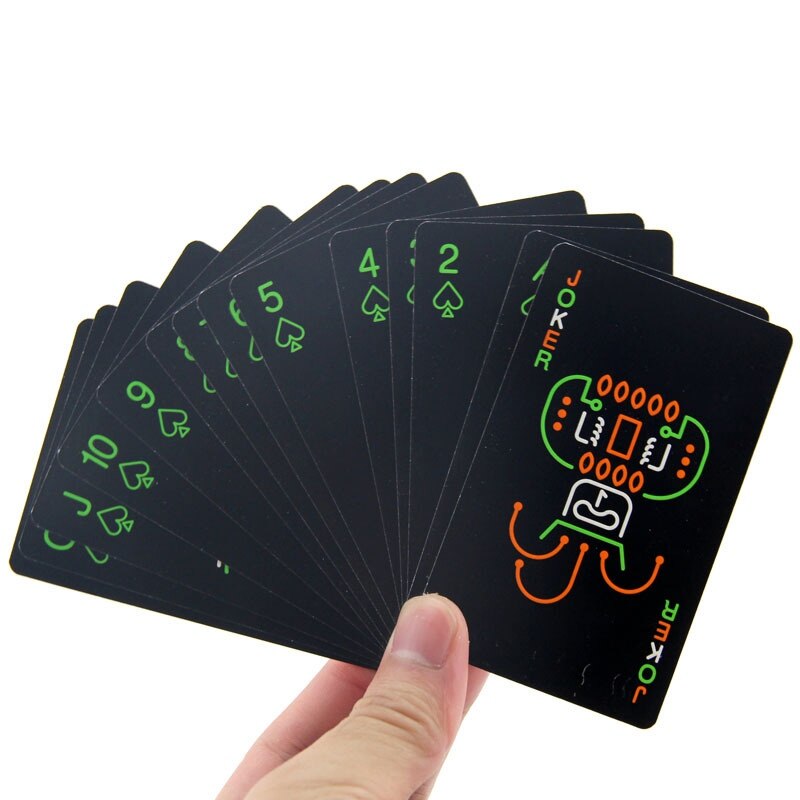 Luminous Playing Cards Glow In The Dark Poker Card... – Grandado
