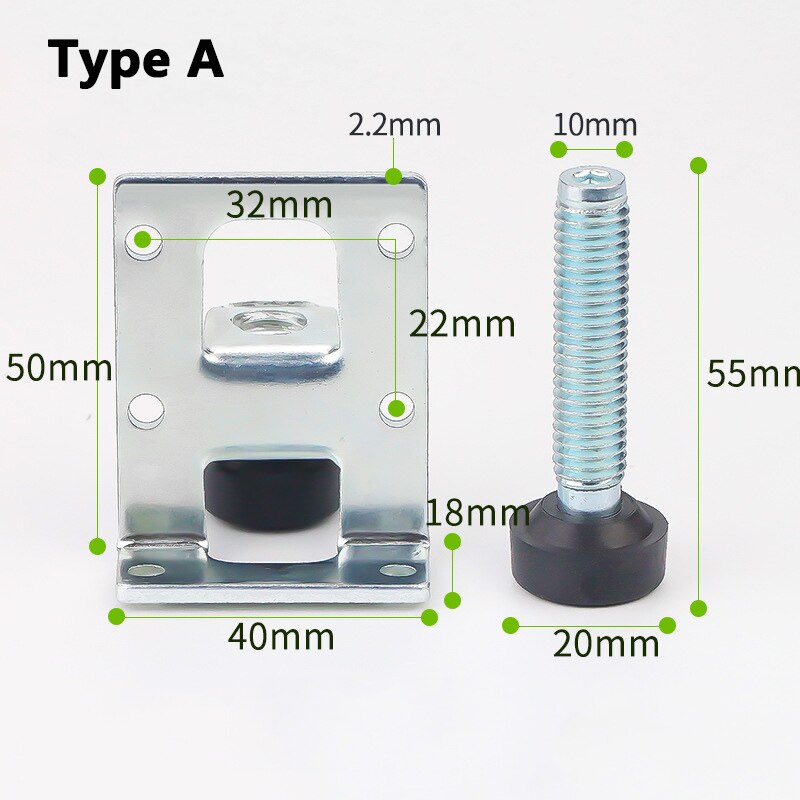 Adjustment Furniture Legs Feet Adjustable Wardrobe... – Vicedeal