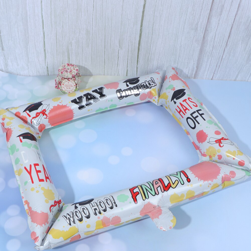 3pcs Graduation Photo Frame Inflatable Photo Booth... – Grandado