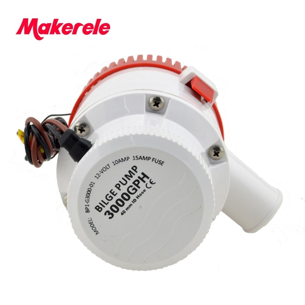 MKBP-G3000-12/24 3000GPH waterpomp batterij aanged... – Vicedeal