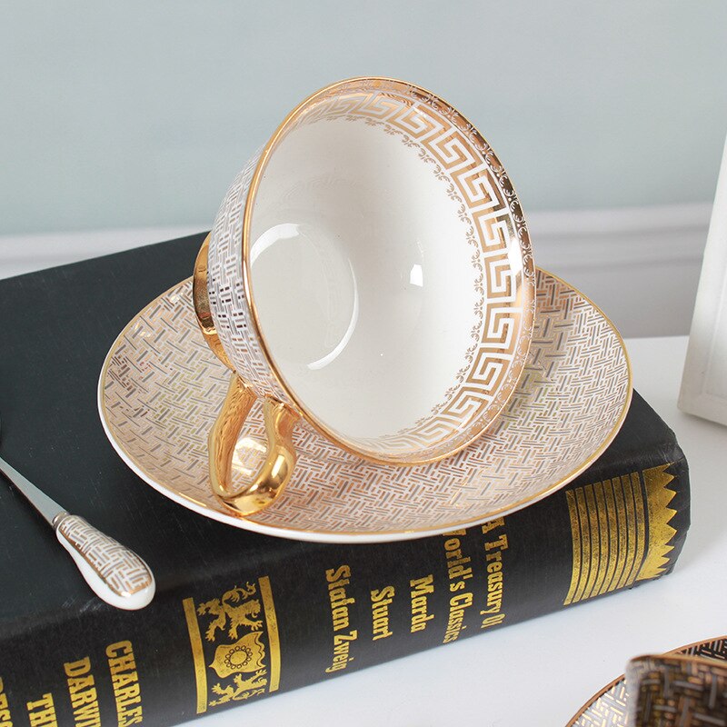 European simple ceramic coffee cup dish afternoon ... – Grandado
