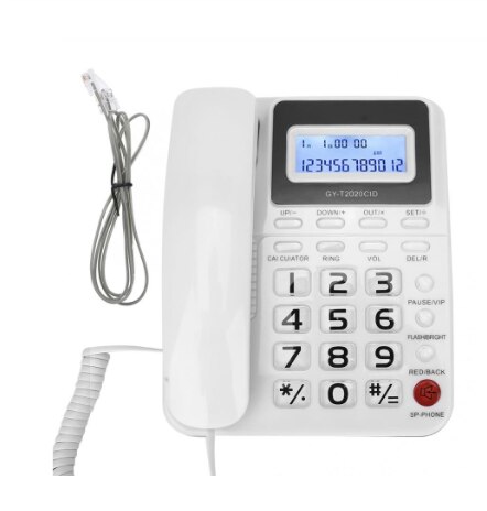 Telephone, caller ID, home office, battery-free wh... – Grandado