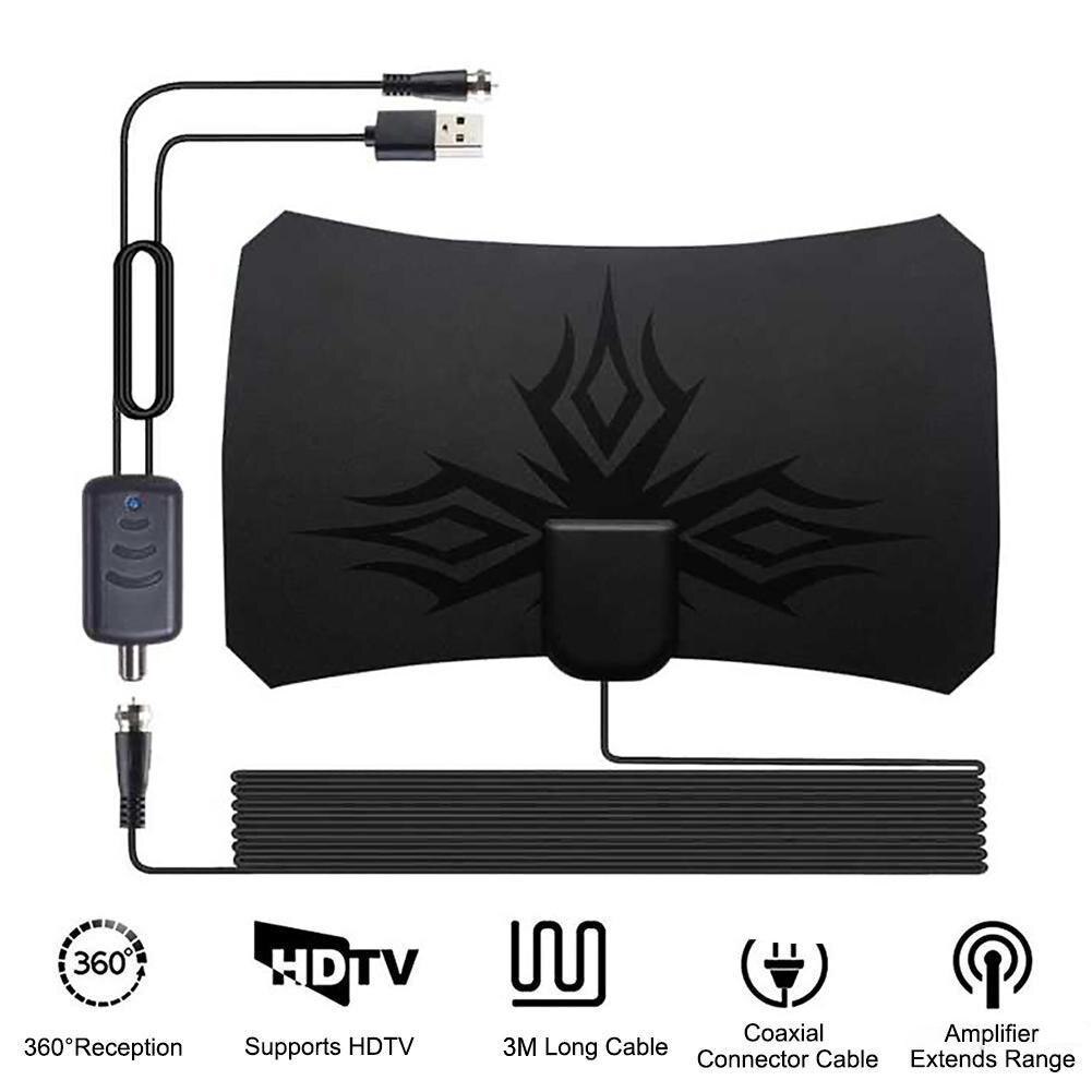4K Digital HDTV Aerial Indoor Amplified Antenna 12... – Grandado