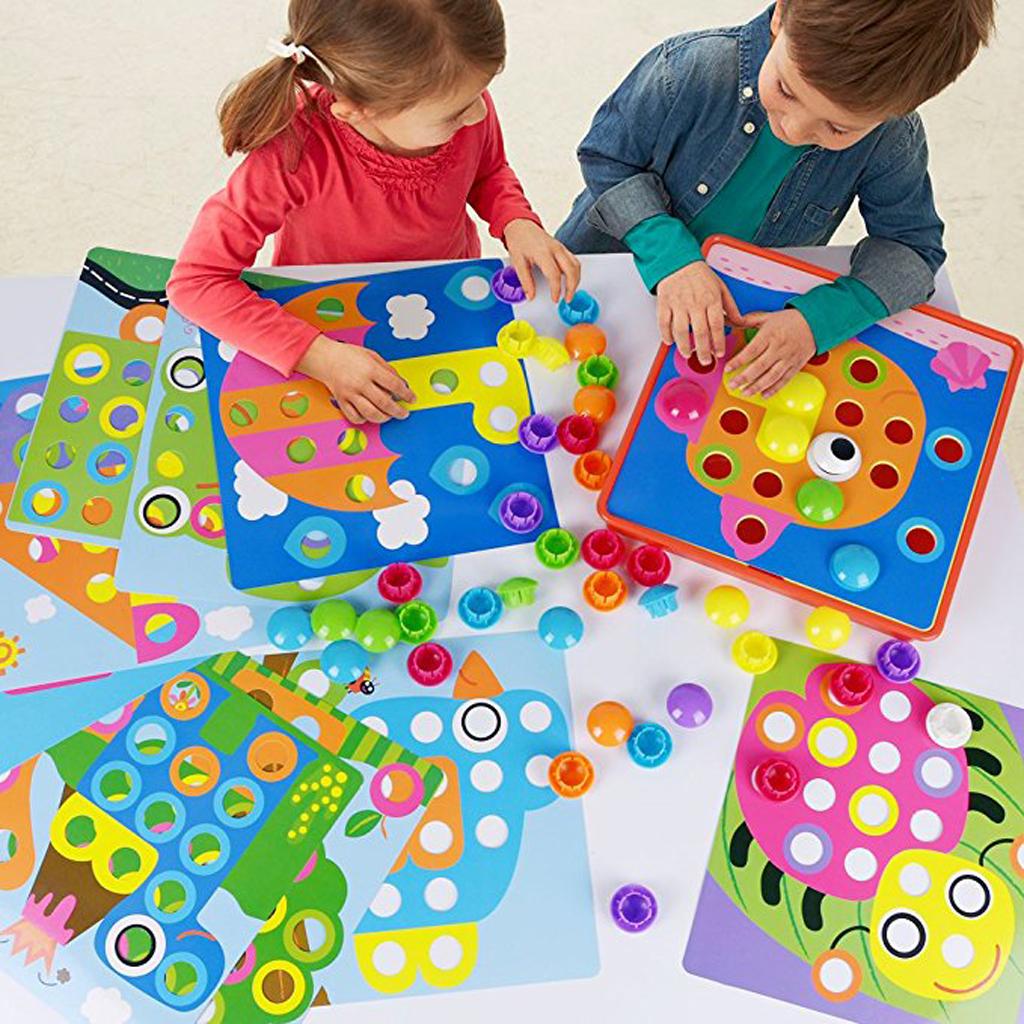 Puzzle Child Building Game Mosaic Educational Toys... – Grandado
