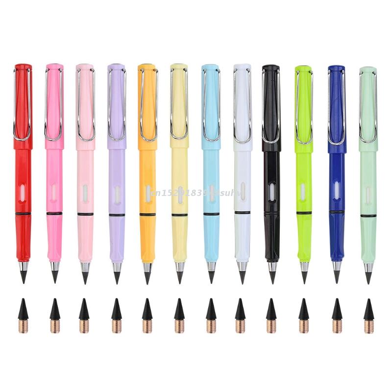 Packof 12 Fountain Pen-like Inkless Pens Set Everl... – Grandado