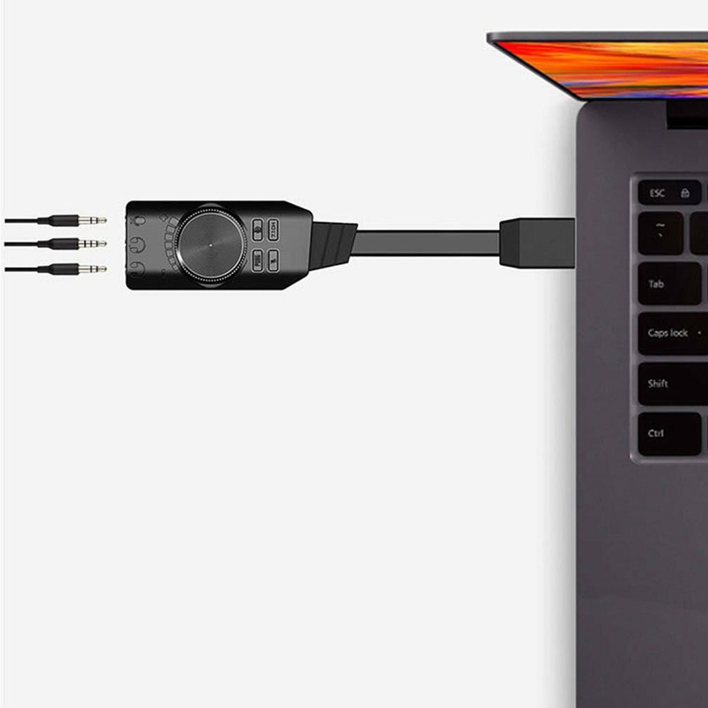 Light 7.1 Channel Computer External Chicken Eating... – Grandado