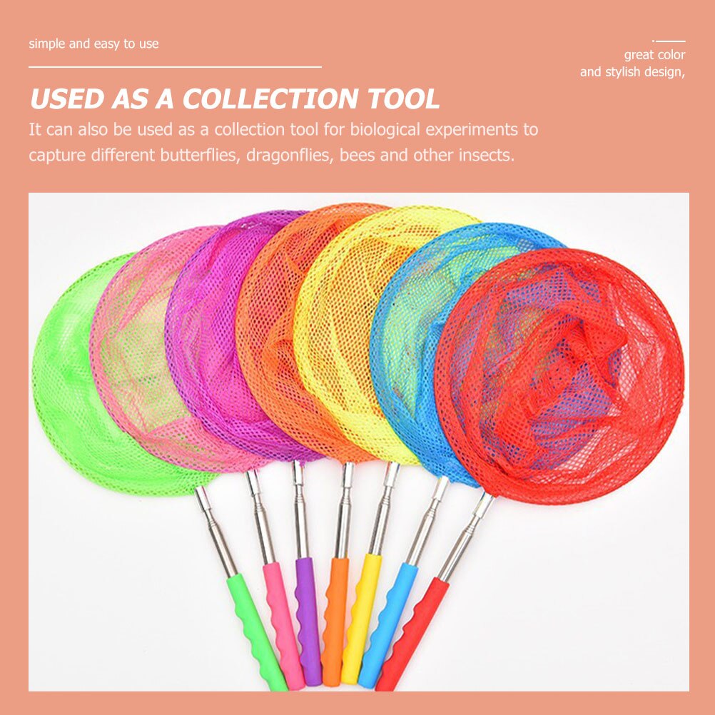 5 Pcs Fishing Net Telescopic Rod Fishing Nets Outd... – Grandado