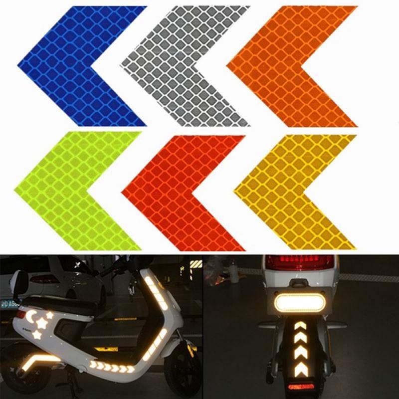 6 Colors 10PC Reflective Car Sticker Waterproof Ar... – Grandado
