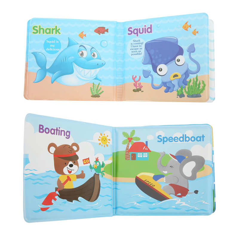EVA Bath Books Floating Baby Bath Books Interestin... – Grandado