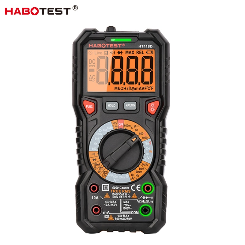 Habotest Stroomtang Poke Meter Multimeter Amper Ca... – Vicedeal