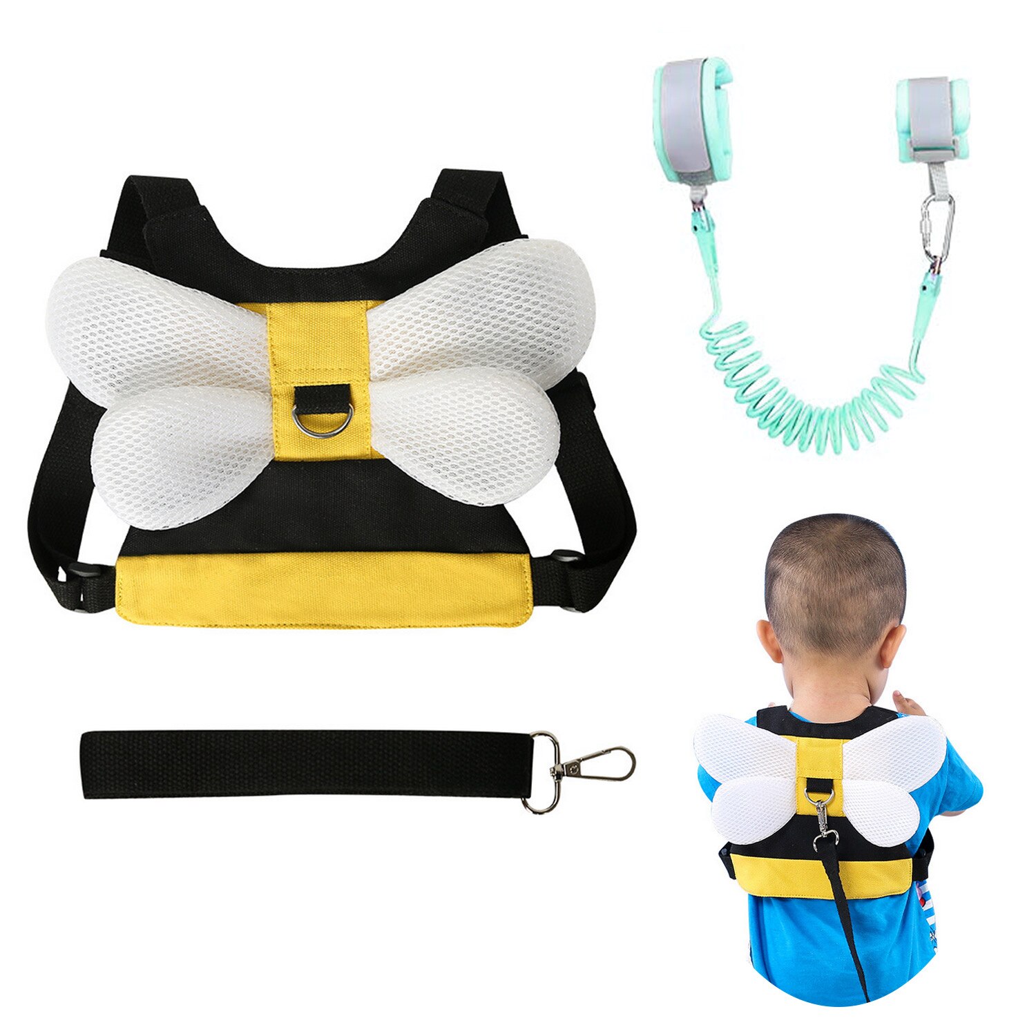 Kids Toddler Cute Adjustable Safety Harness Leash ... – Grandado