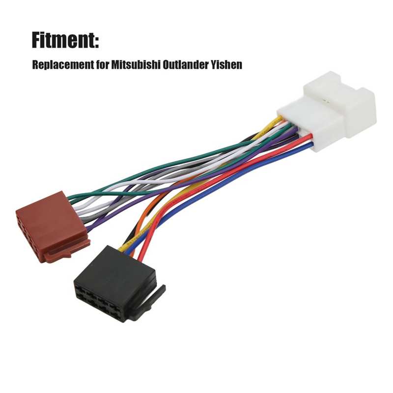 ISO Radio Wire Harness Perfect Fitment ISO Male Wi... – Grandado