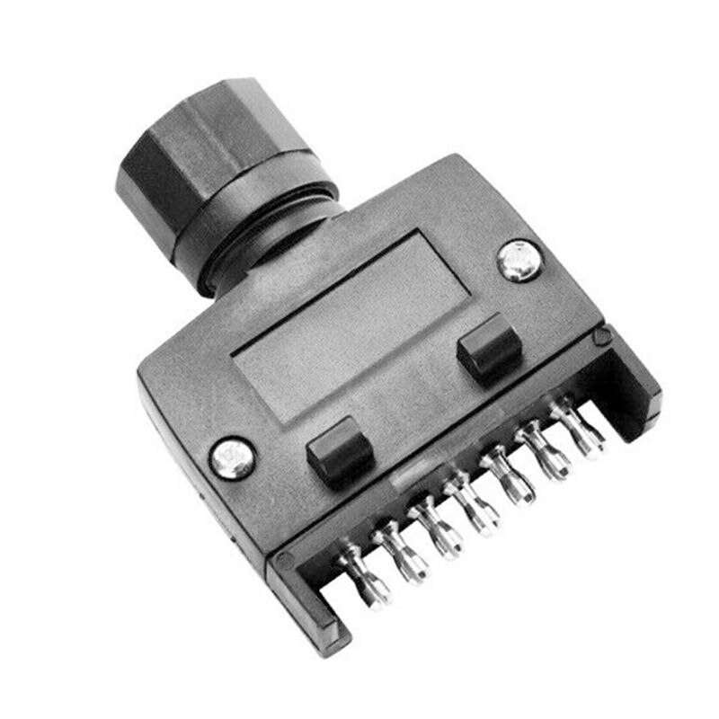 7 Pin Flat Male Plug Adaptor Connector Trailer Ada... – Grandado