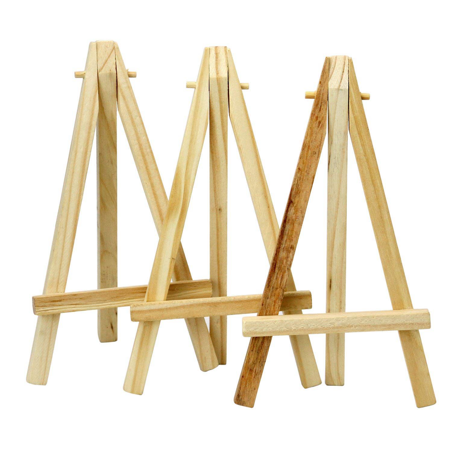 Mini caballete alto de madera de 6 pulgadas para p... – Grandado