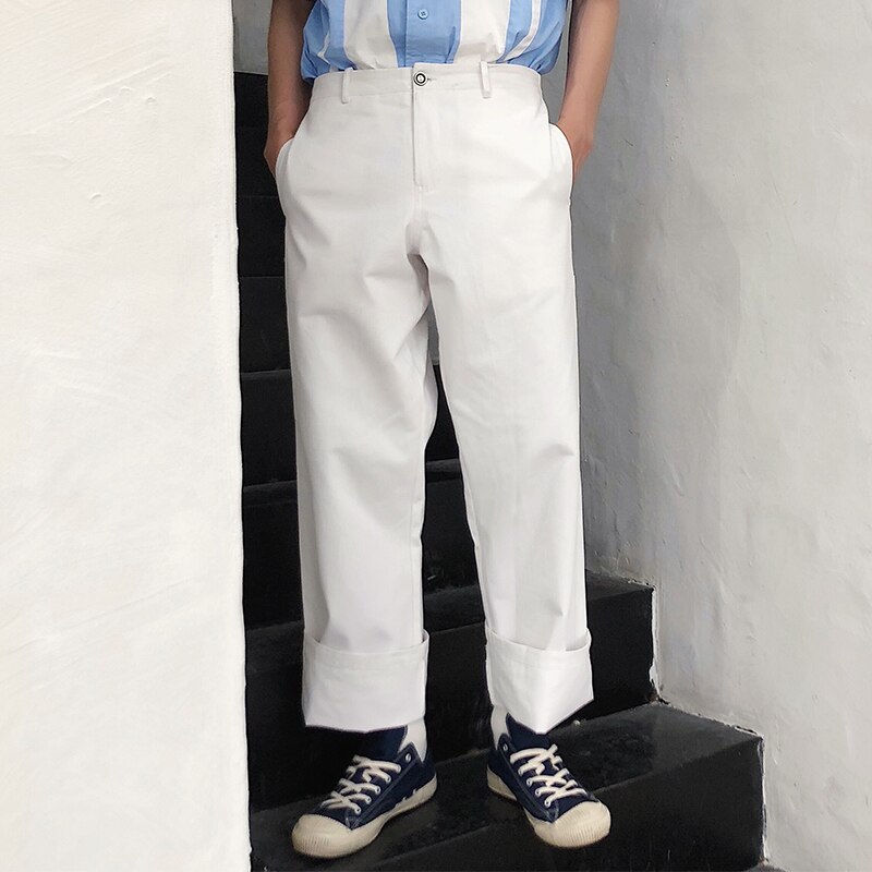 men clothing Hair Stylist GD summer Casual straigh... – Vicedeal