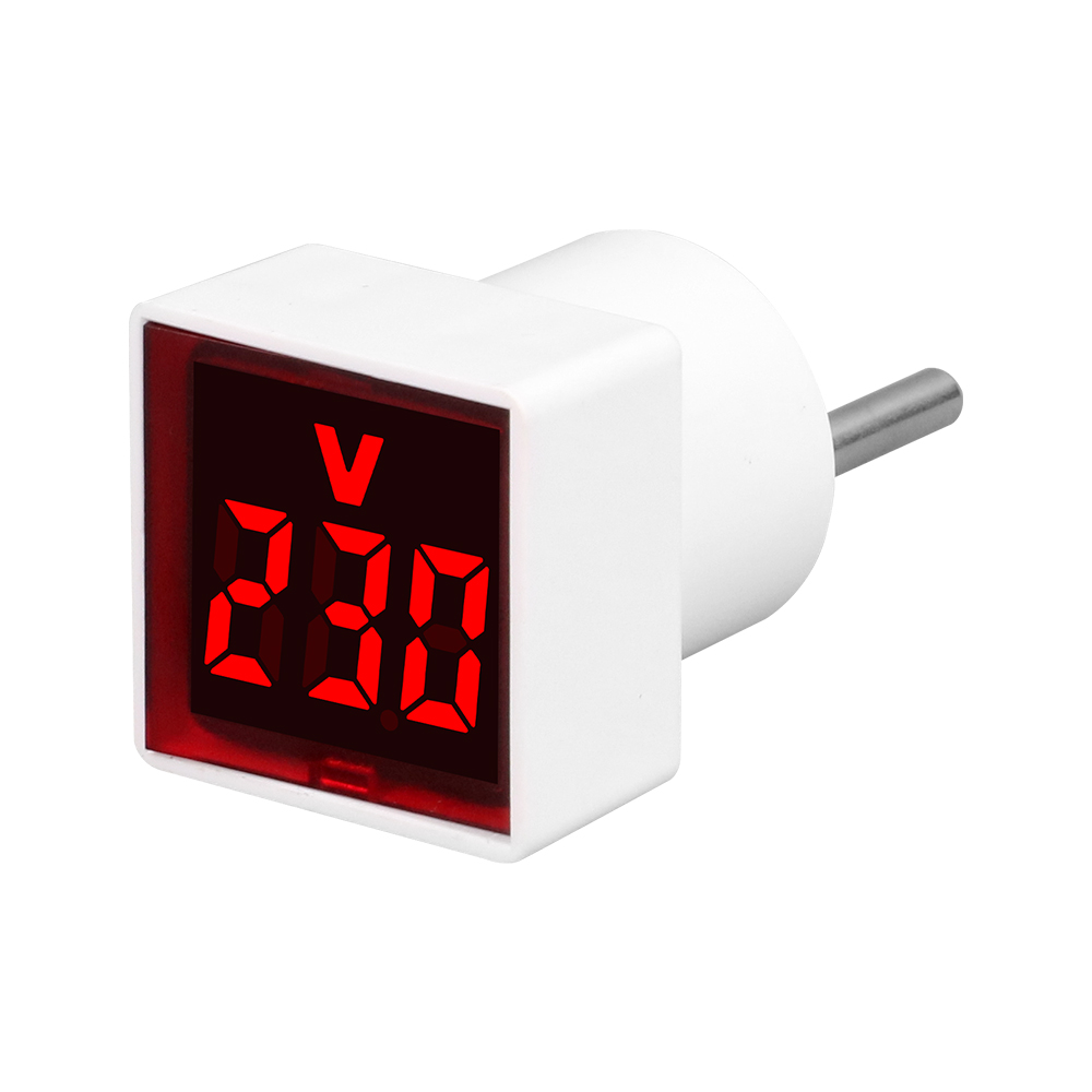 AC 220V / 230V draagbare voltmeter LED digitaal di... – Vicedeal