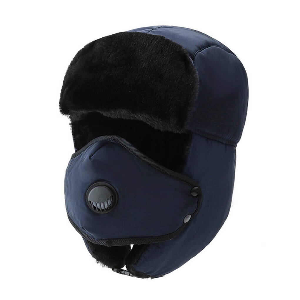 Winter Fluff Cap Outdoor Sports Cap Windproof Warm... – Grandado