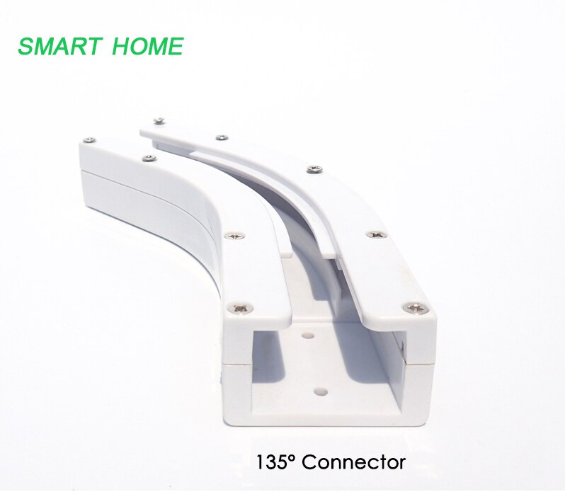 90 degrees Curtain track Connector 135/180 degrees... – Vicedeal