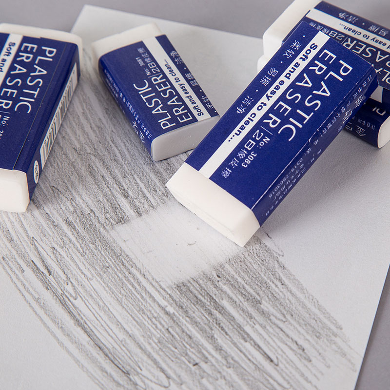 1 piece of PLASTIC 2b pencil correction eraser sta... – Grandado