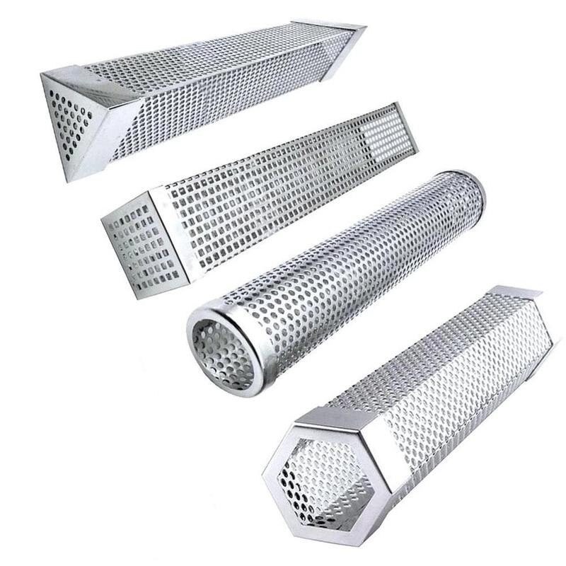 Bbq Steel Perforated Mesh Smoker Tube Filter Smoki... – Vicedeal