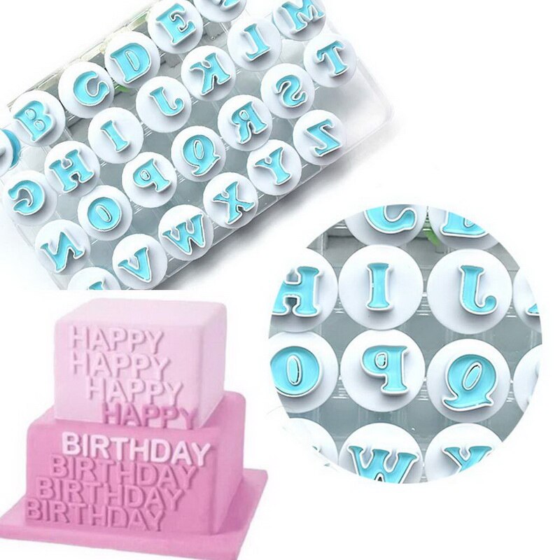 Upper/Lowercase Alphabet Numbers Cookie Cutter Set... – Grandado