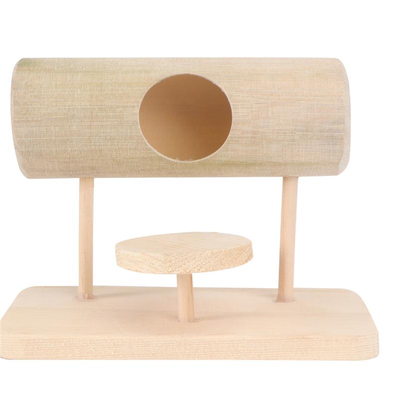 Adorable Wooden Hamster Tunnel Plaything Hamster C... – Grandado