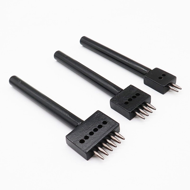 4 mm 2/4Hole Spacing leather hole punches DIY Hand... – Grandado