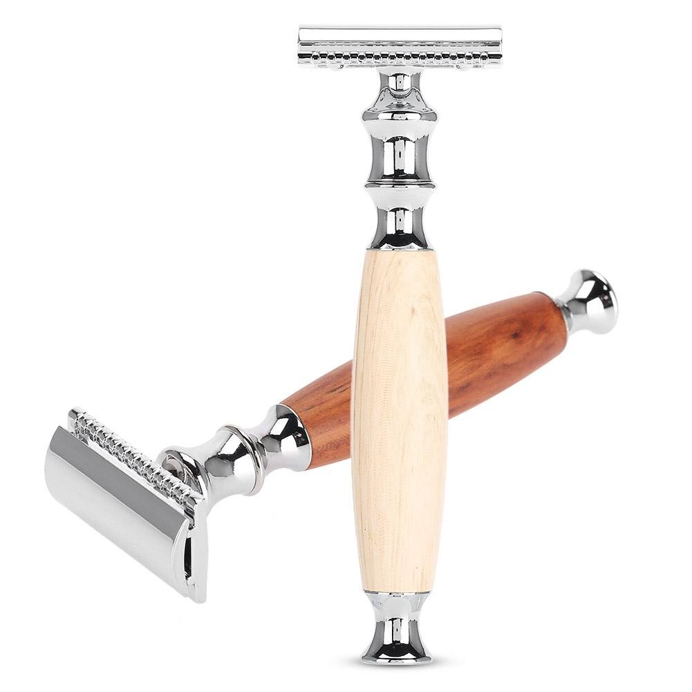 Classic Men anti-rust Anti-skid Wood Handle Dual B... – Grandado